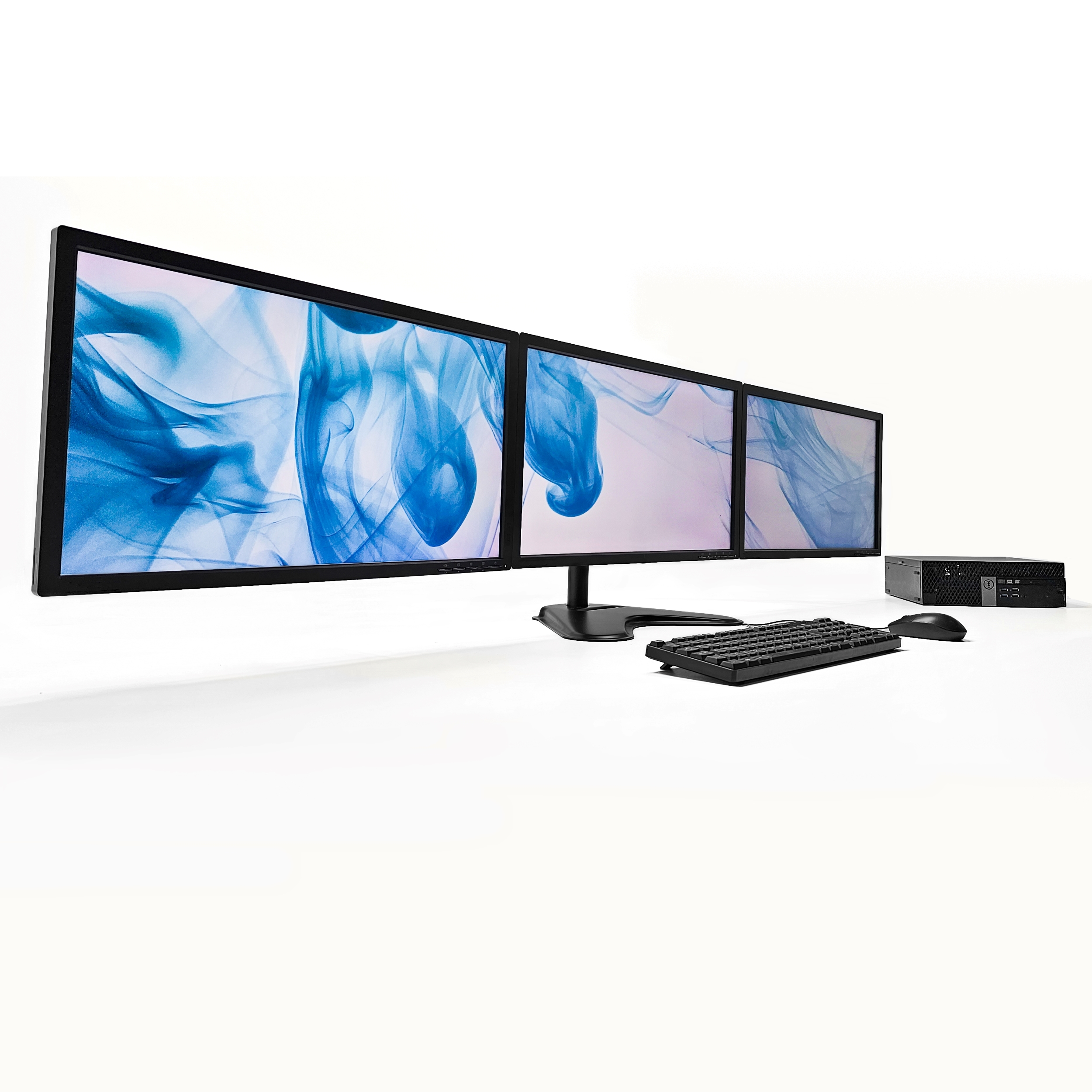 Triple 24″ Monitor Dell OptiPlex Intel i7 Desktop PC – Specola