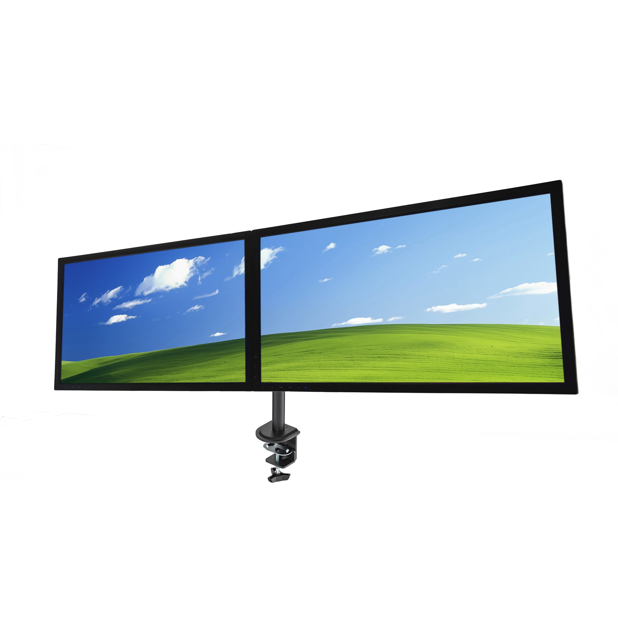 2x22″ Dual Screen Monitors - Clamp Stand - (1920 x 1080) - 2xHDMI - Specola