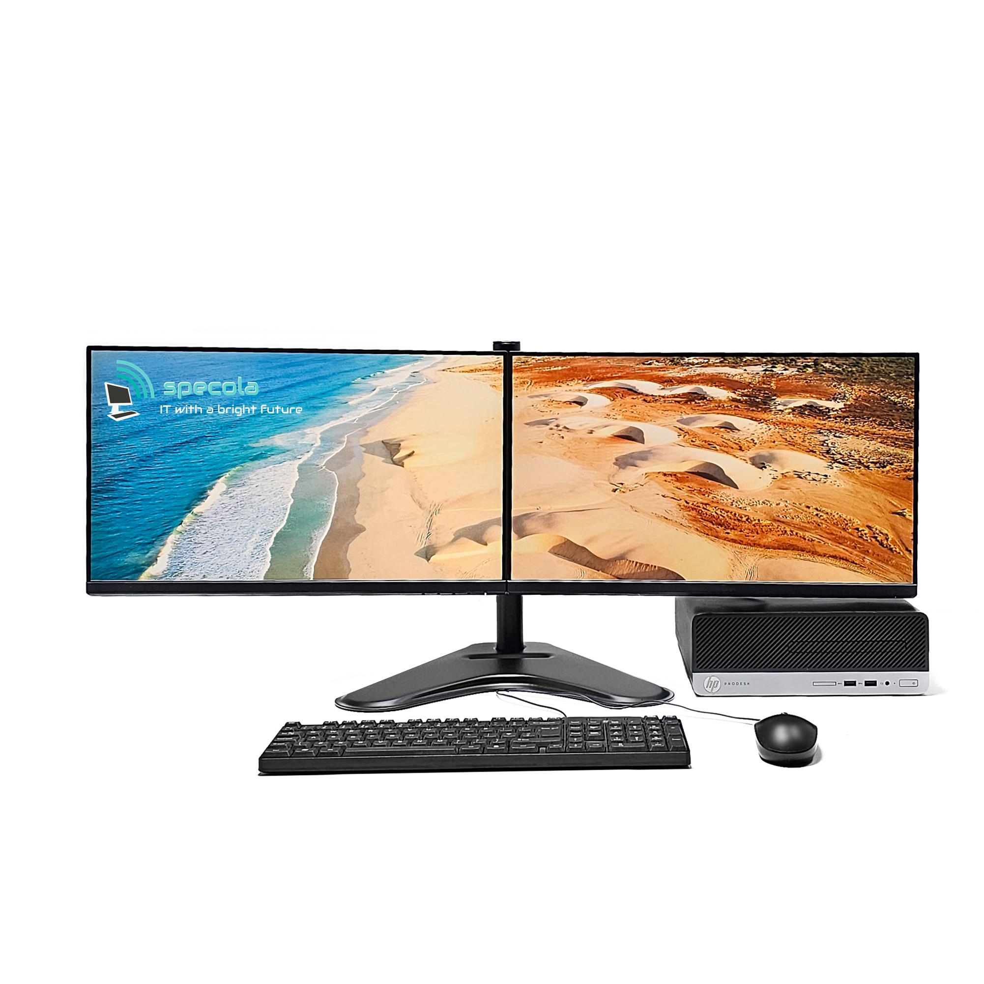 HP ProDesk 400 G5 PC i5 8th Gen – 16GB RAM – 250GB M.2 – Win11/2×24 ...