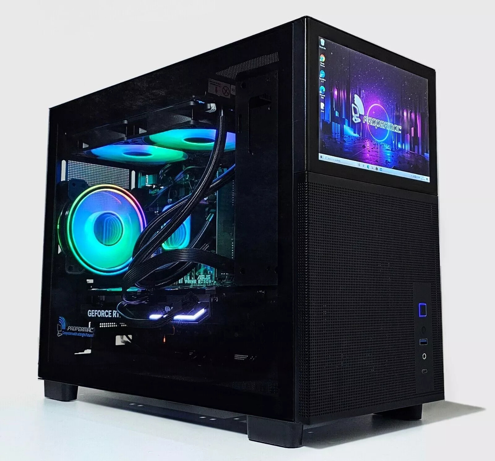 Gaming PC i7 8700 CPU - 16GB RAM - 500GB SSD/3TB HDD - Win11 - RTX 3060 ...