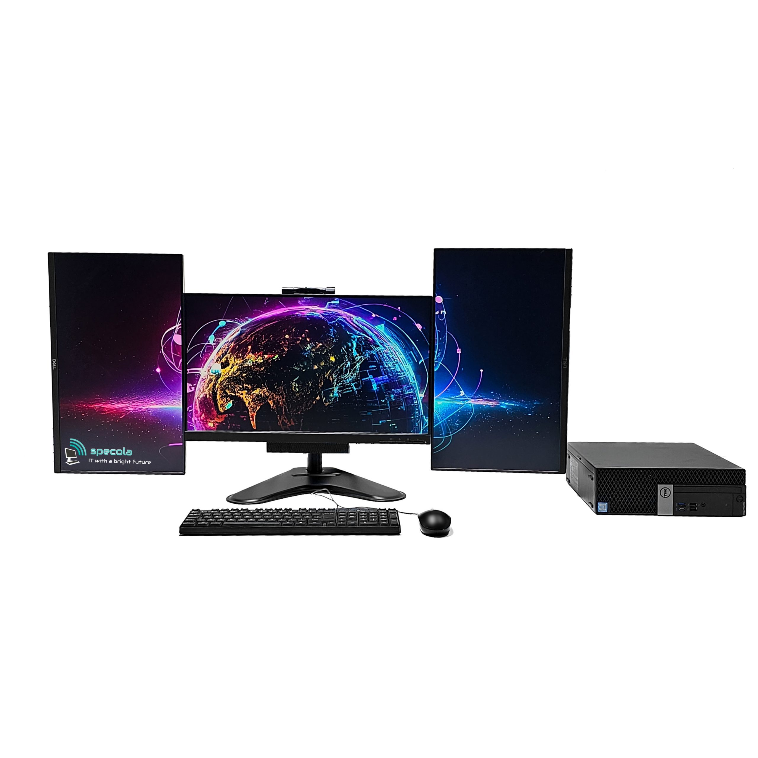 Modern Office PC i5 8th Gen – 16GB RAM/250 GB SSD/Win11 – Triple ...