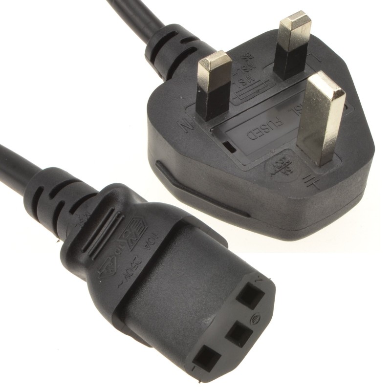 UK Mains Power Cable – 1.8m – Specola