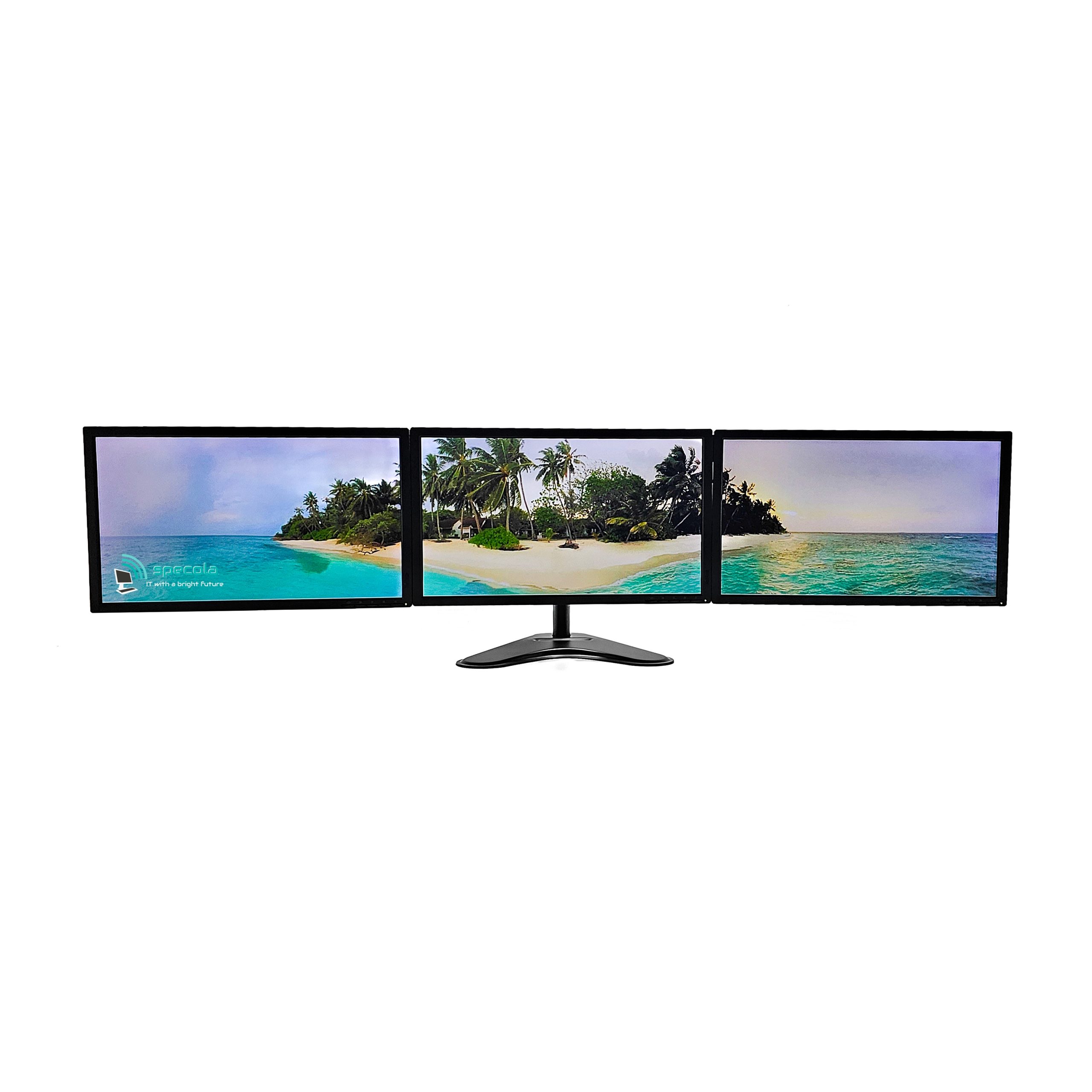 Triple Screen 3x22″ HD Monitor Bundle - (1920 x 1080) - 3xHDMI - Specola