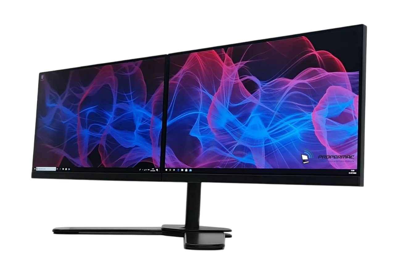 Dual Screen 2×24″ Thin Bezel HD Monitors – (1920 x 1200 ...