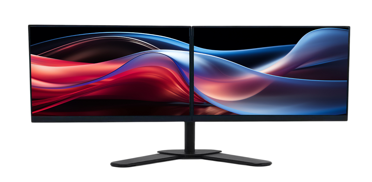 Dual Screen 2x23″ Thin Bezel HD Monitors - (1920 x 1200 ...