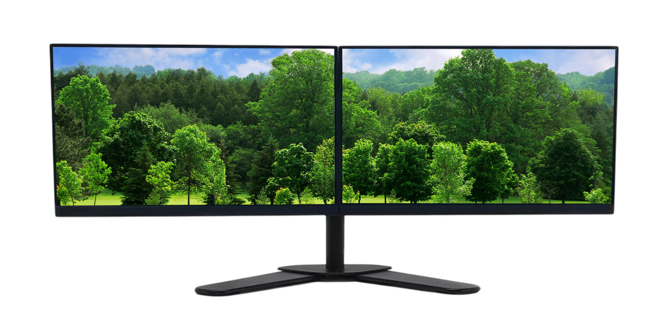 Dual Screen 2×24″ Thin Bezel HD Monitors – (1920 x 1200) – 2xHDMI – Specola