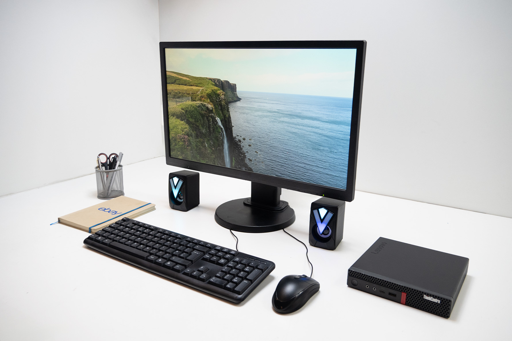 Windows 11 Pro Mini Office Pc Bundle Usb-c M.2 Nvme DDR4 Wi-fi 24 ...