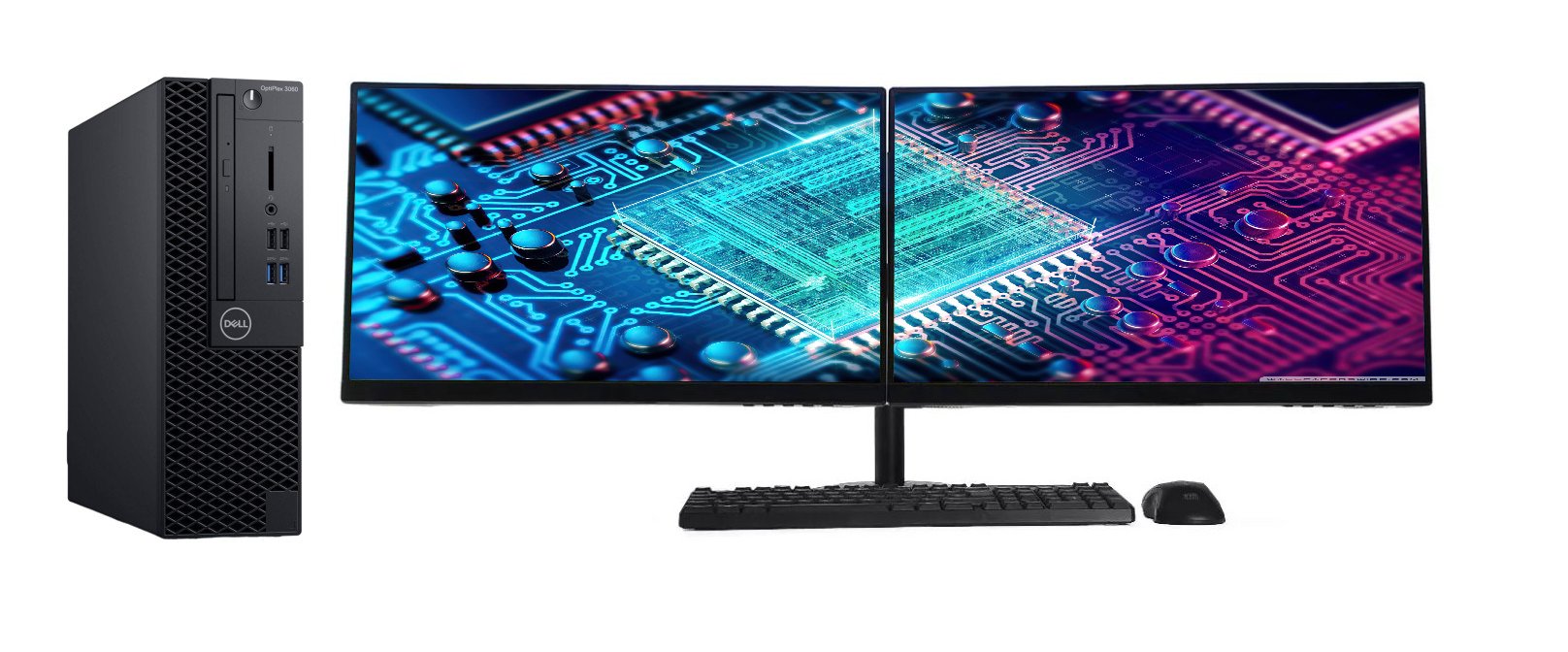 Dell OptiPlex Office PC i7 6th Gen – 32GB RAM/2TB SSD/Win11 – 2×23 ...