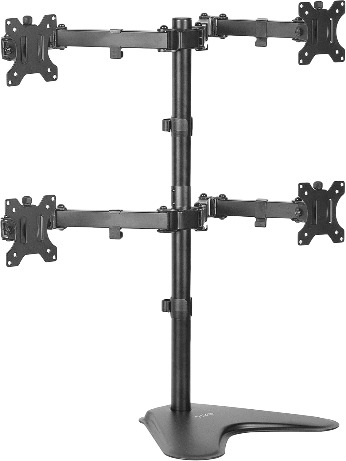 Quad Widescreen Computer Monitors – Desk Stand – Specola